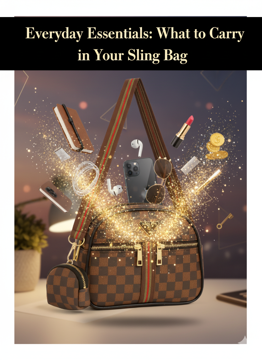 Everyday Essentials: What to Carry in Your Sling Bag – Abaya and Fashion